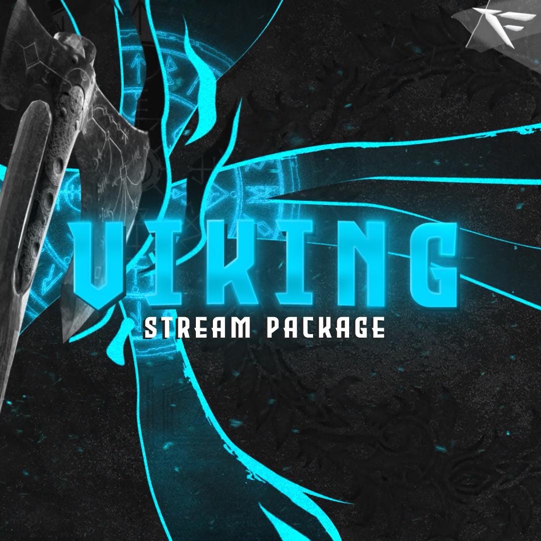 Animated Viking Stream Overlay: Norse Mythology Twitch Package - Etsy
