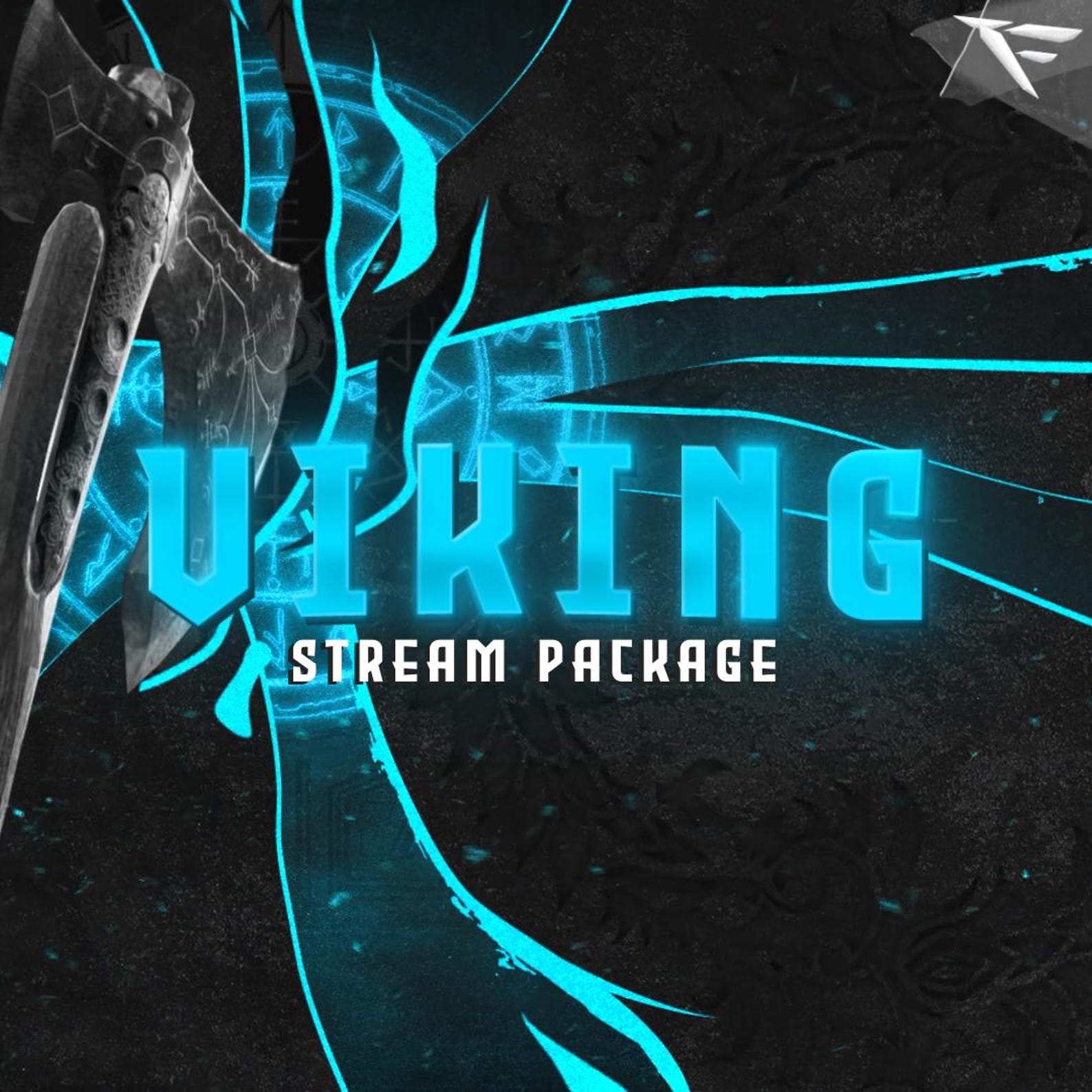 Animated Viking Stream Overlay: Norse Mythology Twitch Package - Etsy