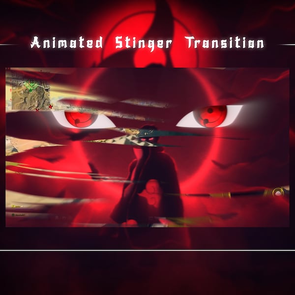 Anime Stinger Transition - Etsy