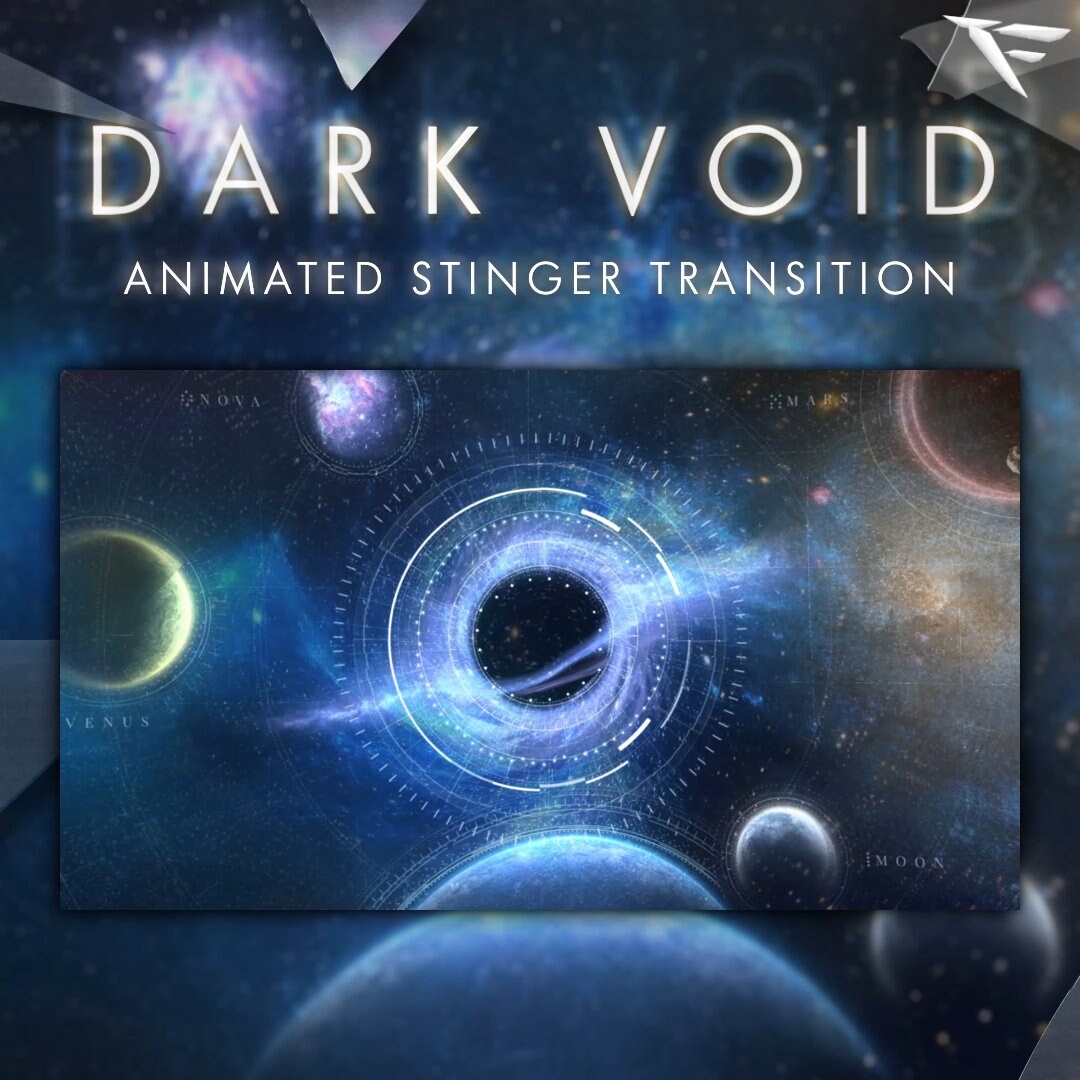 Dark Void Animated Stream Overlay: Destiny 2 Theme - Etsy