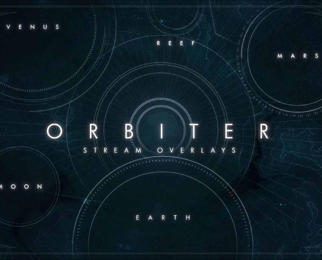 Orbiter Animated Stream Overlay/destiny 2 Theme/animated Transition ...
