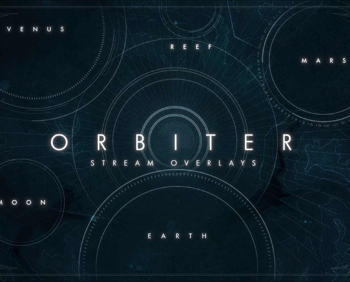 Orbiter Animated Stream Overlay: Destiny 2 Celestial Theme - Etsy