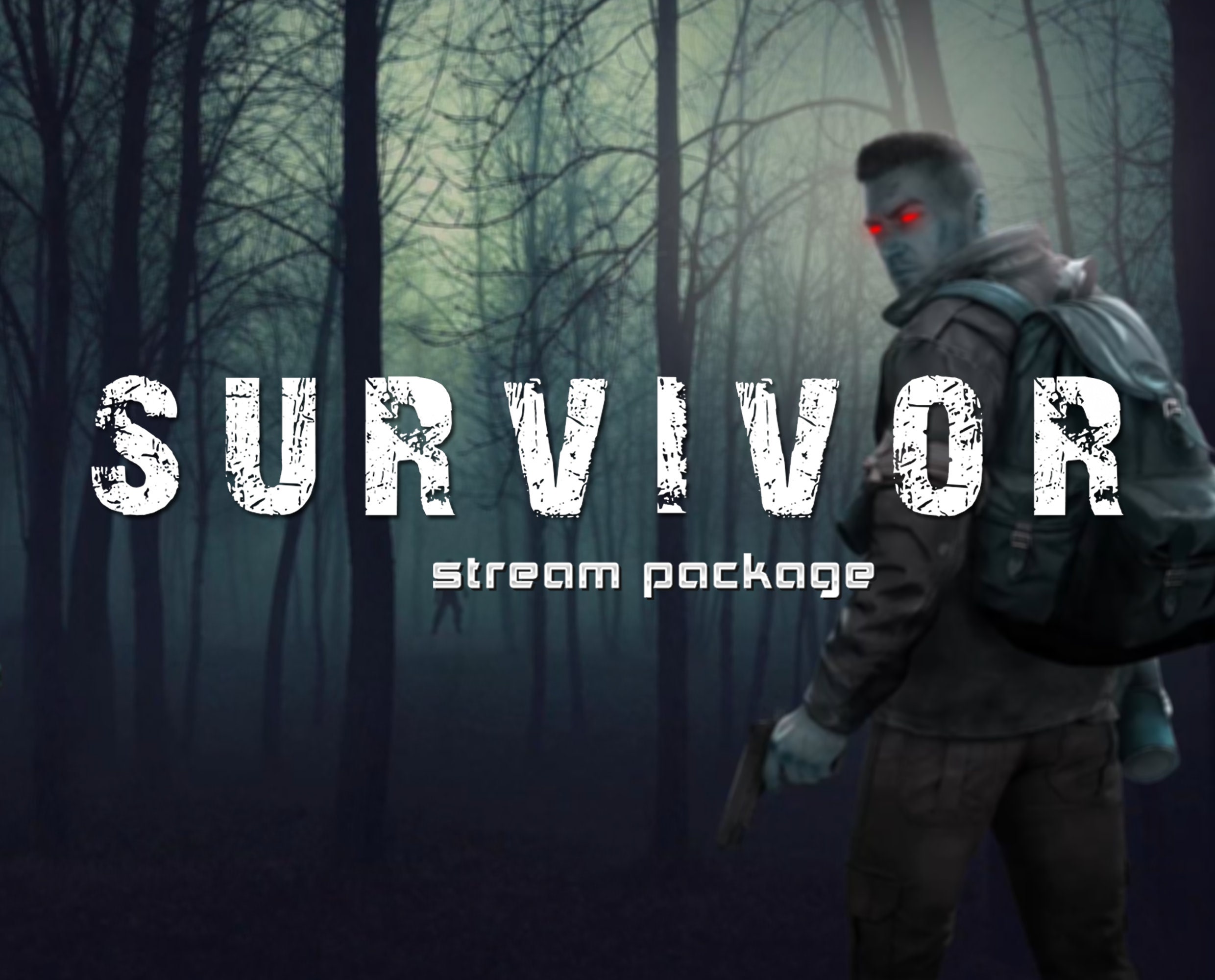 Survivor Animated Overlay/survival Theme/animated Twitch Overlay ...
