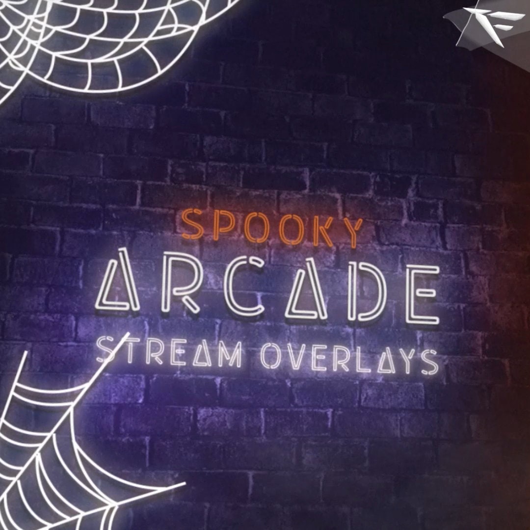 Spooky Arcade Animated Stream Overlay/horror Theme/animated Transition ...
