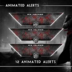 Mafia Animated Stream Overlay: Retro Theme Twitch Package - Etsy