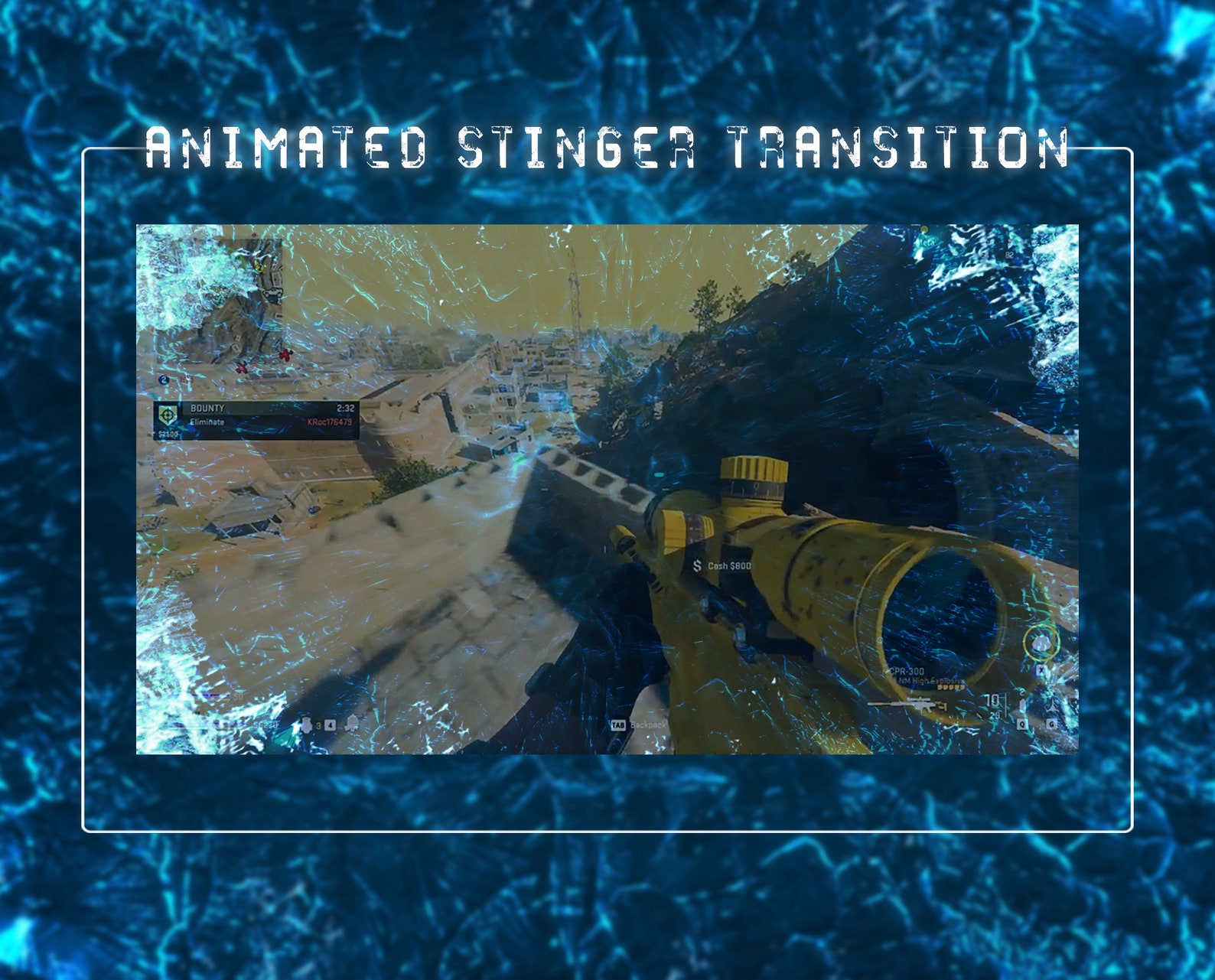 Frost Animated Stream Overlay/freezing Cold Aesthetic/animated ...