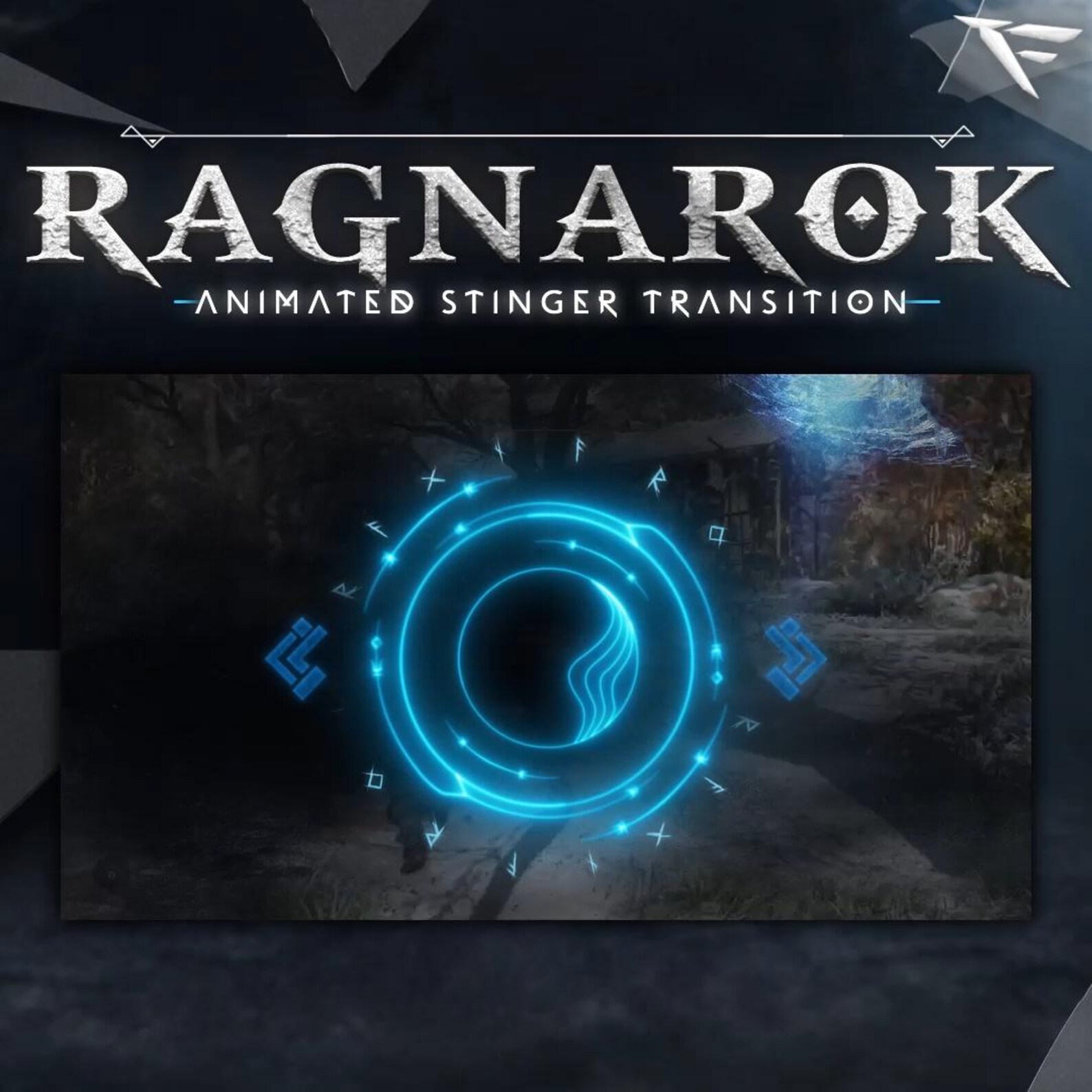 Ragnarok Animated Stream Overlay: Viking Theme, Complete Package - Etsy