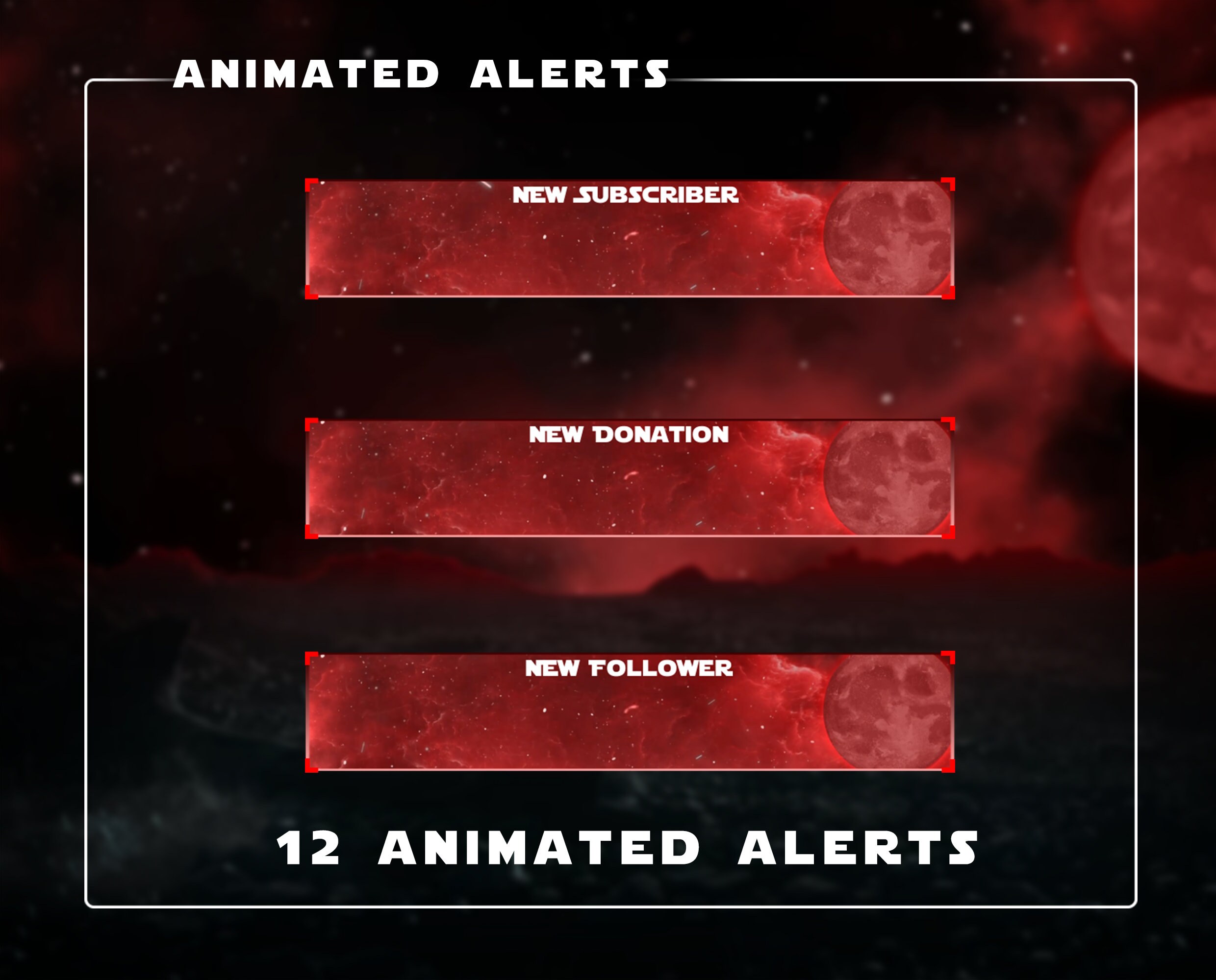 Lost Sword Animated Stream Overlay: Star Wars Theme - Etsy