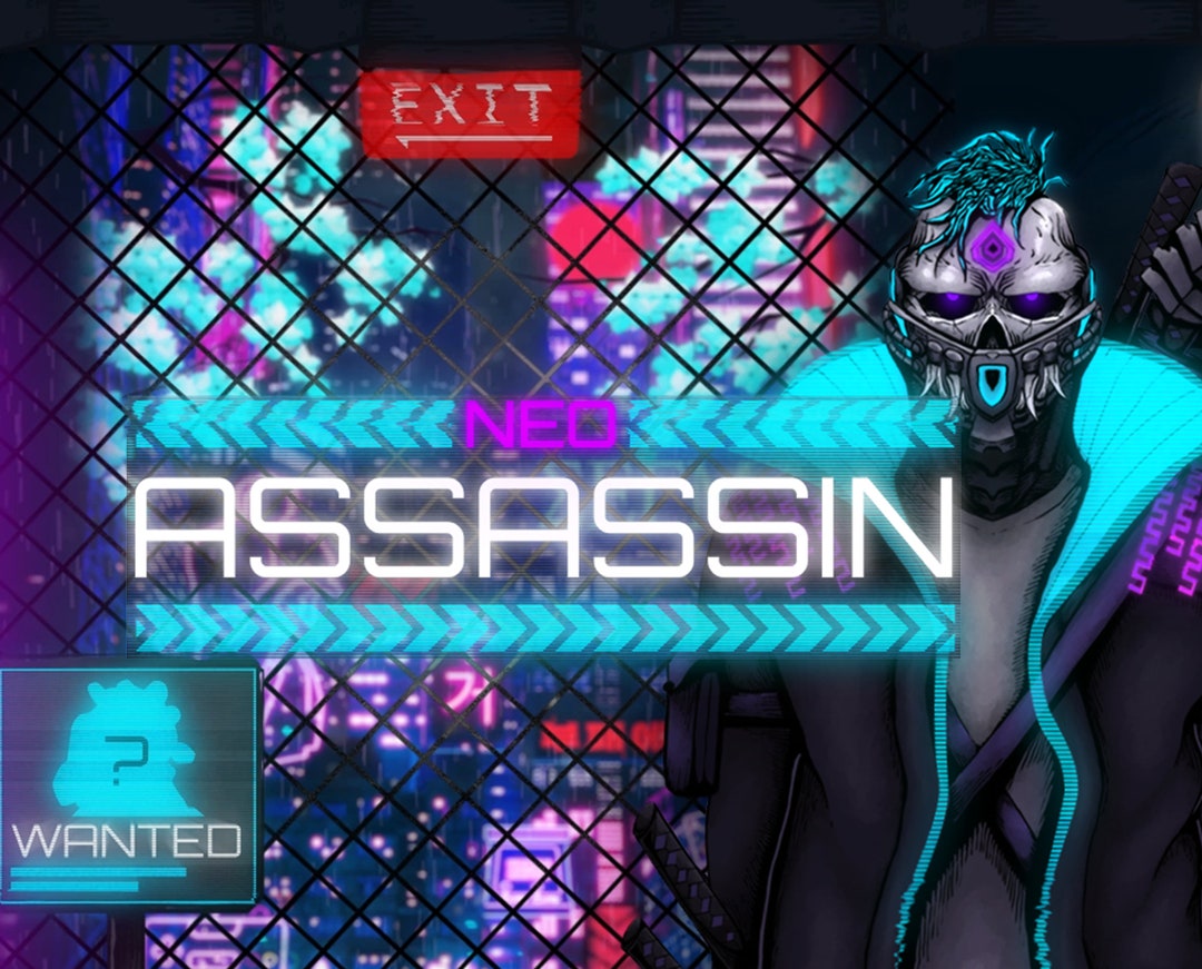 Neo Assassin Animated Stream Package/japanese Aesthetic/samurai ...