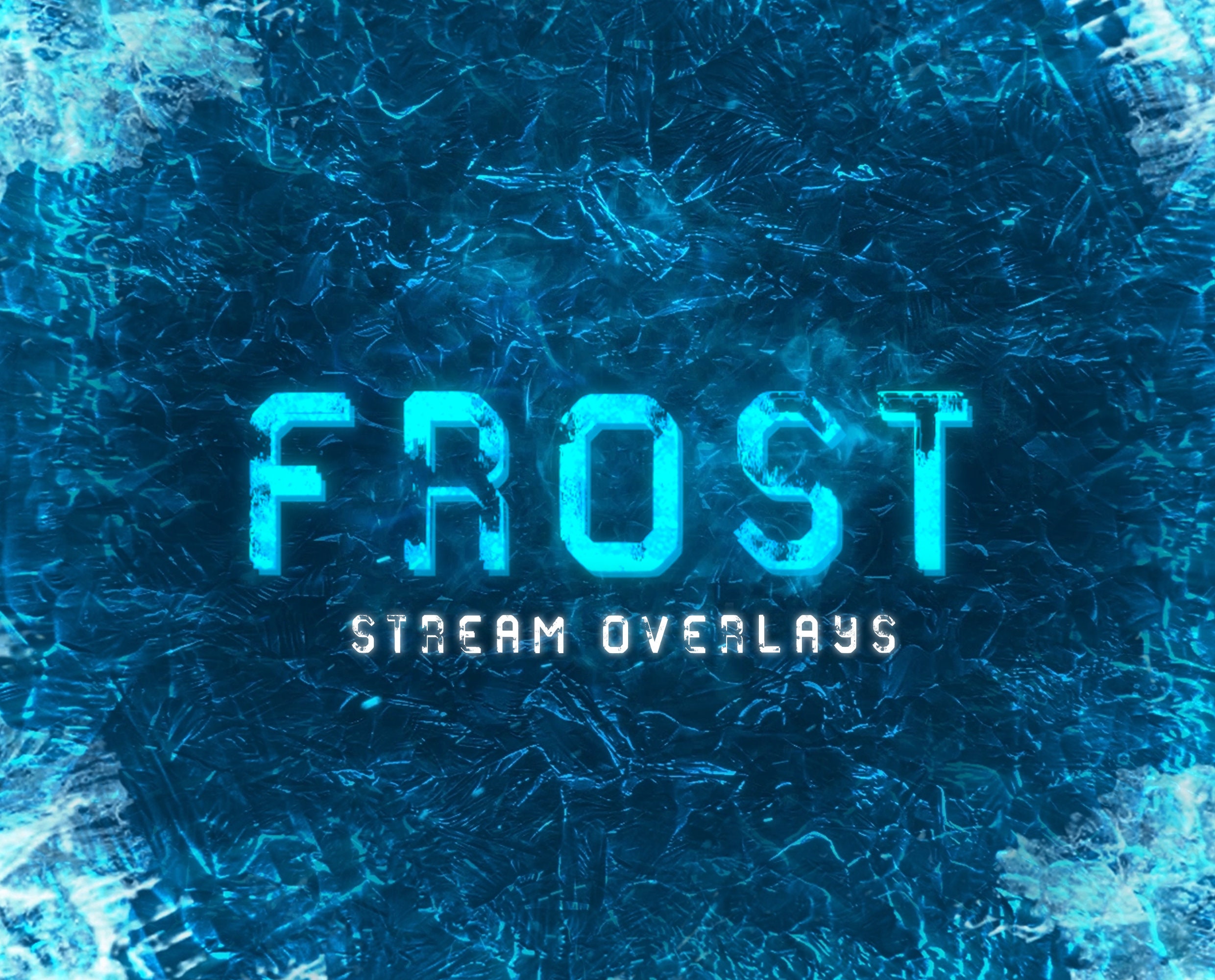 Frost Animated Stream Overlay/freezing Cold Aesthetic/animated ...