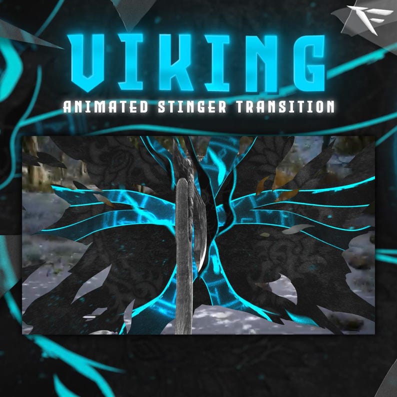 Animated Viking Stream Overlay: Norse Mythology Twitch Package - Etsy