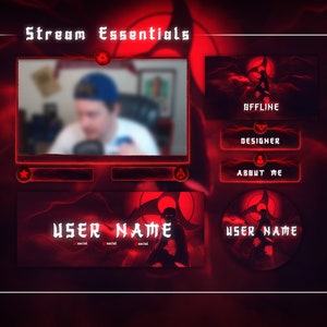 Shinobi Essentials Animated Overlays/anime Theme/anime Overlays/ninja ...