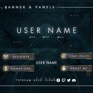 Orbiter Animated Stream Overlay/destiny 2 Theme/animated Transition ...