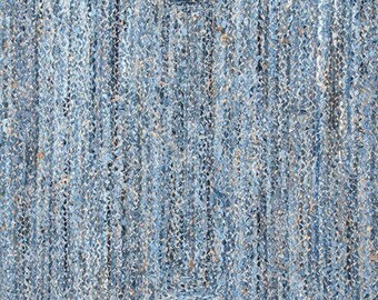 Denim Braided Rug - Etsy