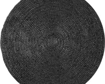 Round Jute Rug - Etsy