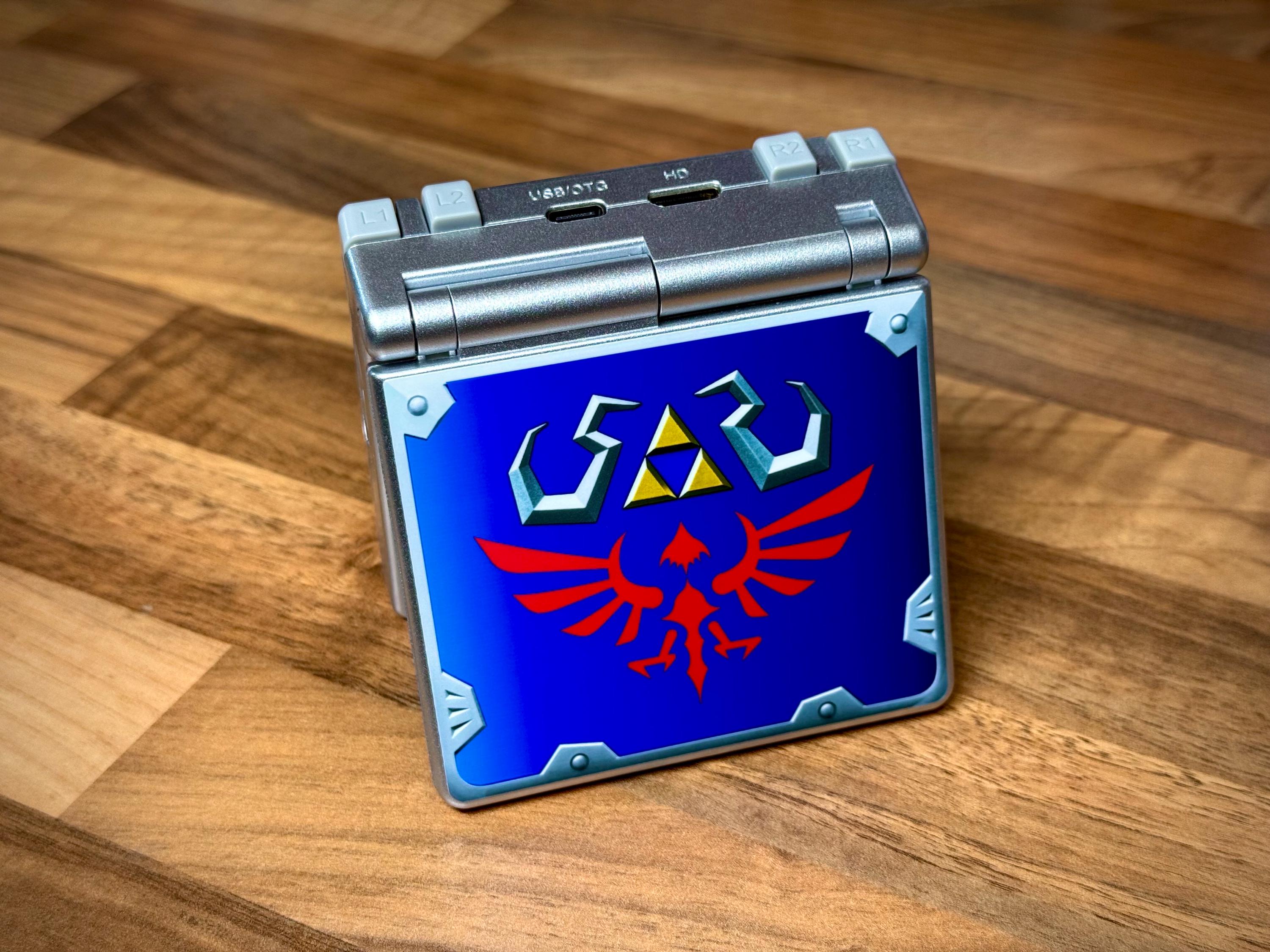Anbernic RG35XX SP Hylian Shield Sticker (only the Sticker, Device Not ...