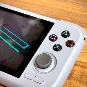 Retroid Pocket 4 Black PSX Buttons Colored Sign (flip2,rp5 Compatible ...