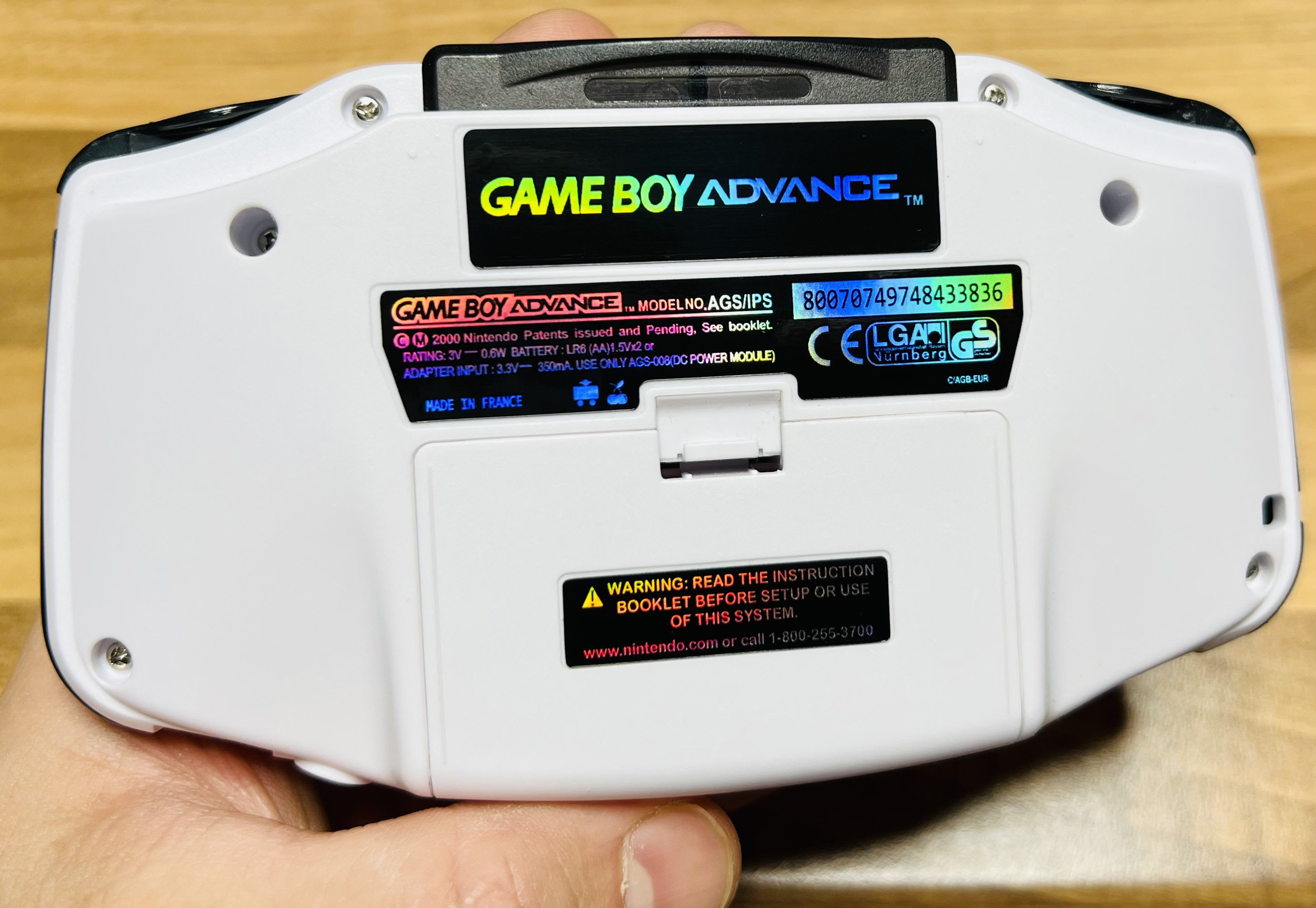 Game Boy Advance Camera