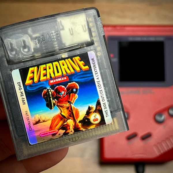 Gameboy Cartridge Label - Etsy