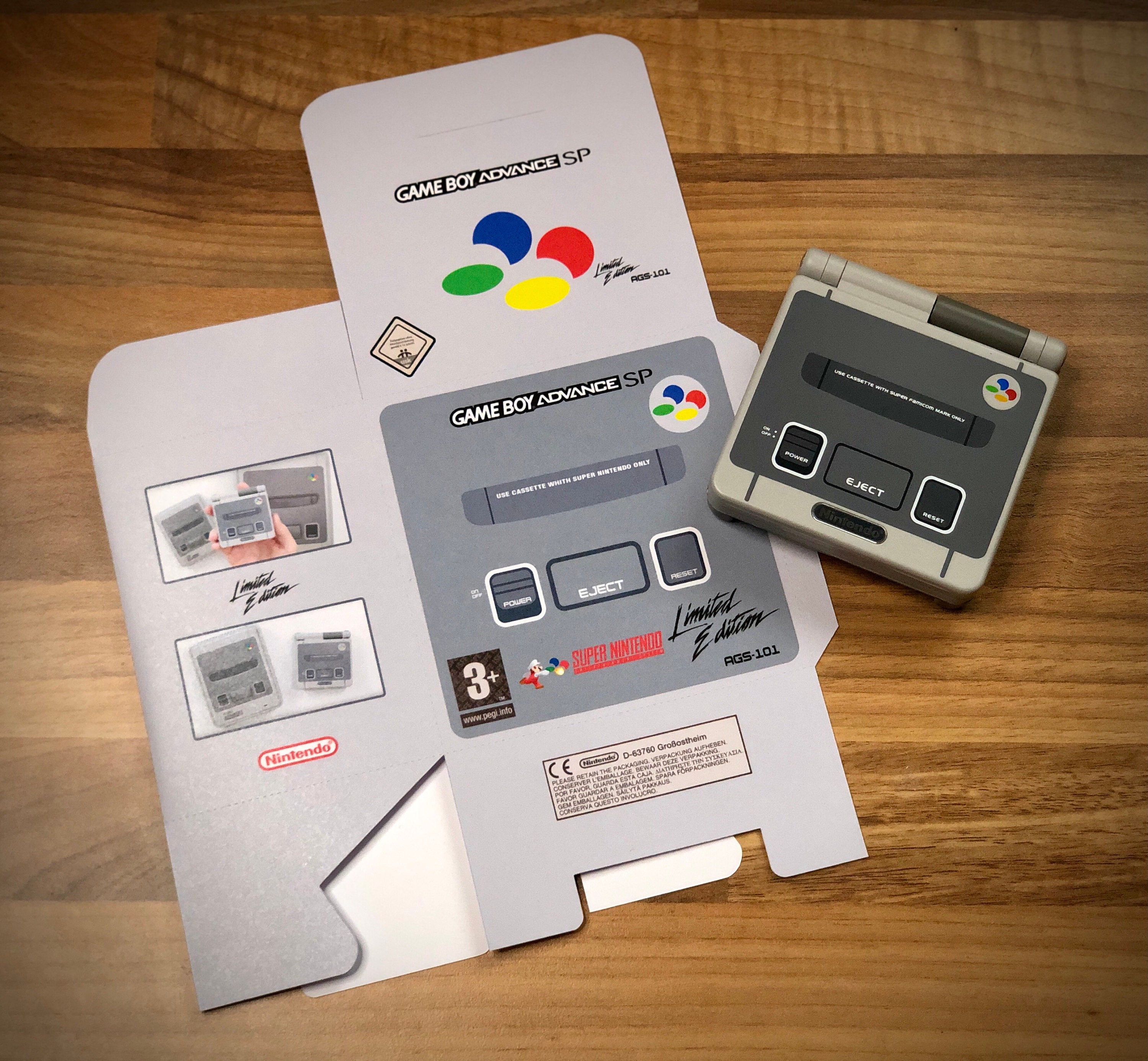 Gba Sp Box – Game Boy Advance SP Unhinged Parts – MJCN