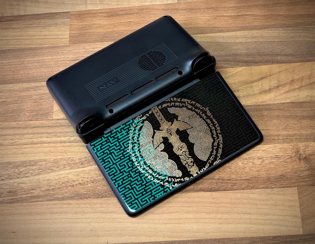 Ayn Thor Skin Black Totk Gold Foil Glossy Vinyl Sticker - Etsy