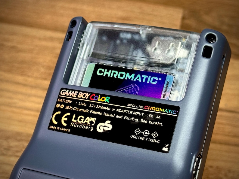 Modretro Chromatic Gameboy Color Sticker Holo - Etsy