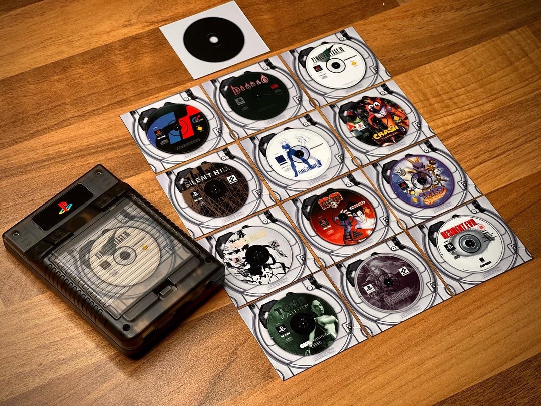 Miyoo Mini Back Fake CD Card Full Set (!device Not Included!) - Etsy