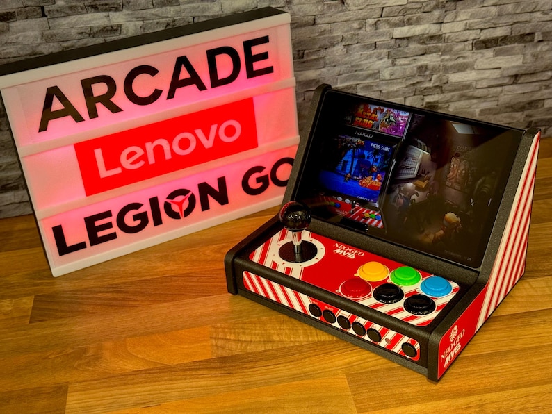 Legion Go MVS Arcade Bartop Full Sanwa (legion Go Device Not Included ...