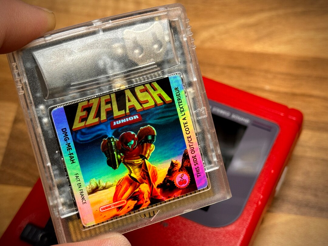 Holographic Sticker for Ezflash Gameboy Linker Cartridge only Sticker ...