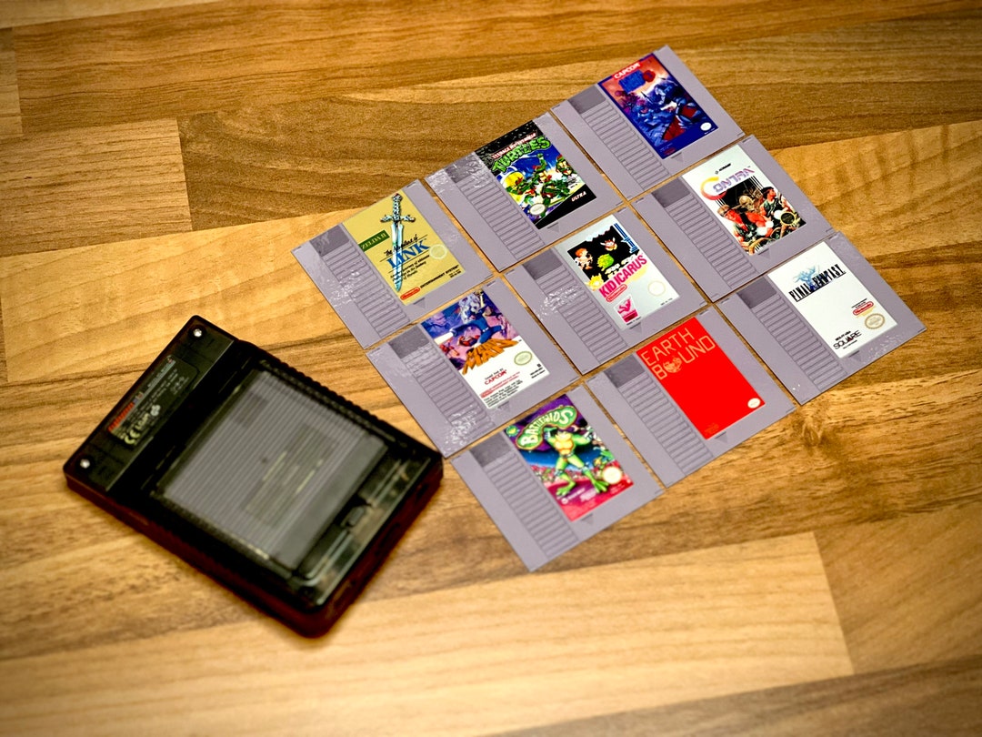 Miyoo Mini Back Fake Nes Card Full Set 2 (!device Not Included!) - Etsy
