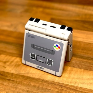 Anbernic RG35XX SP SNES Mod Buttons and Sticker Beige/grey (device Not ...