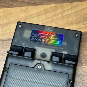 RG35XX PLUS Anbernic Holographic Back Sticker - Etsy