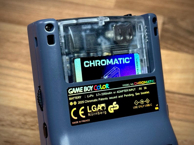 Modretro Chromatic Gameboy Color Sticker Holo - Etsy