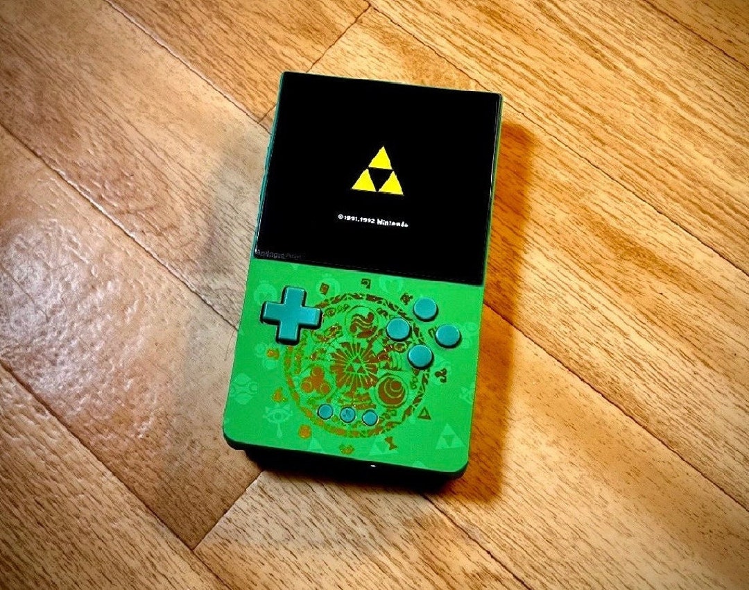 Analogue Pocket Zelda Special Gold Foil Front Sticker (device Not ...
