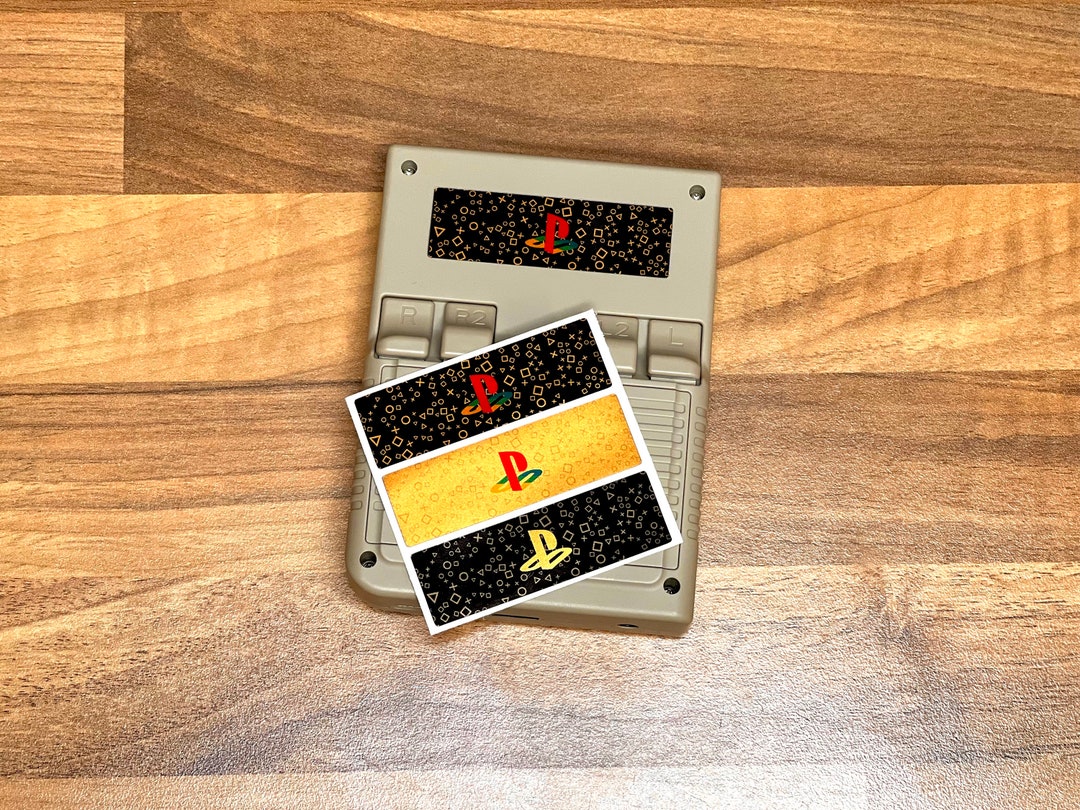 Back Stickers for Miyoo Mini PLUS (only 2 Stickers, Device Not Included ...