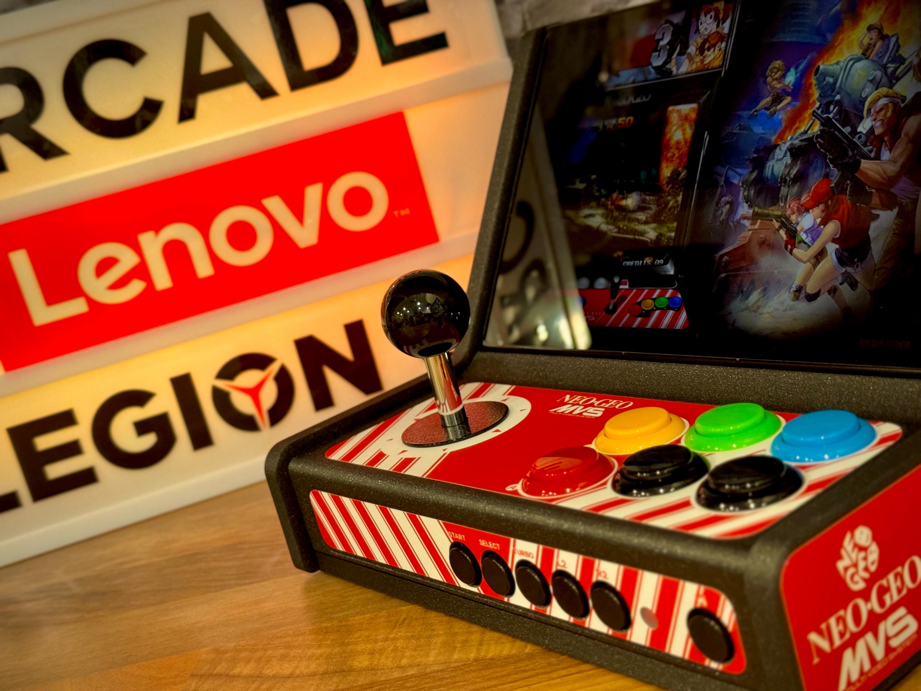 Legion Go MVS Arcade Bartop Full Sanwa (legion Go Device Not Included ...