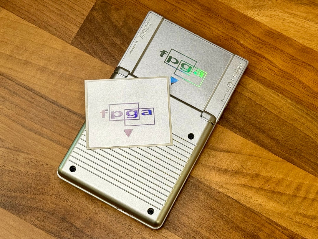 Analogue Pocket Holo Silver FPGA Holo Back Cartridge Area Protection ...