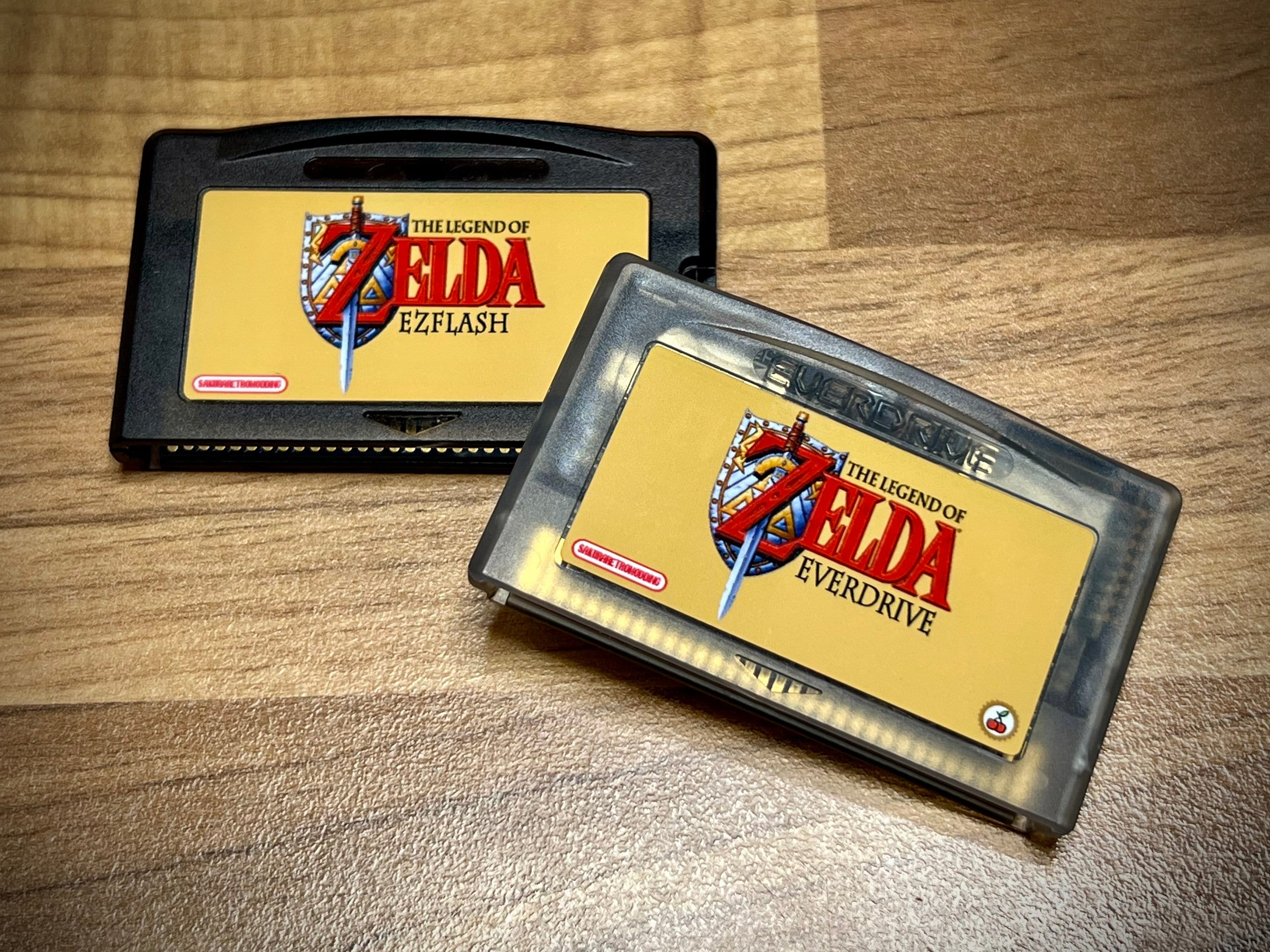 Sticker for GBA Ezflash or Everdrive Linker Cartridge (only Sticker ...