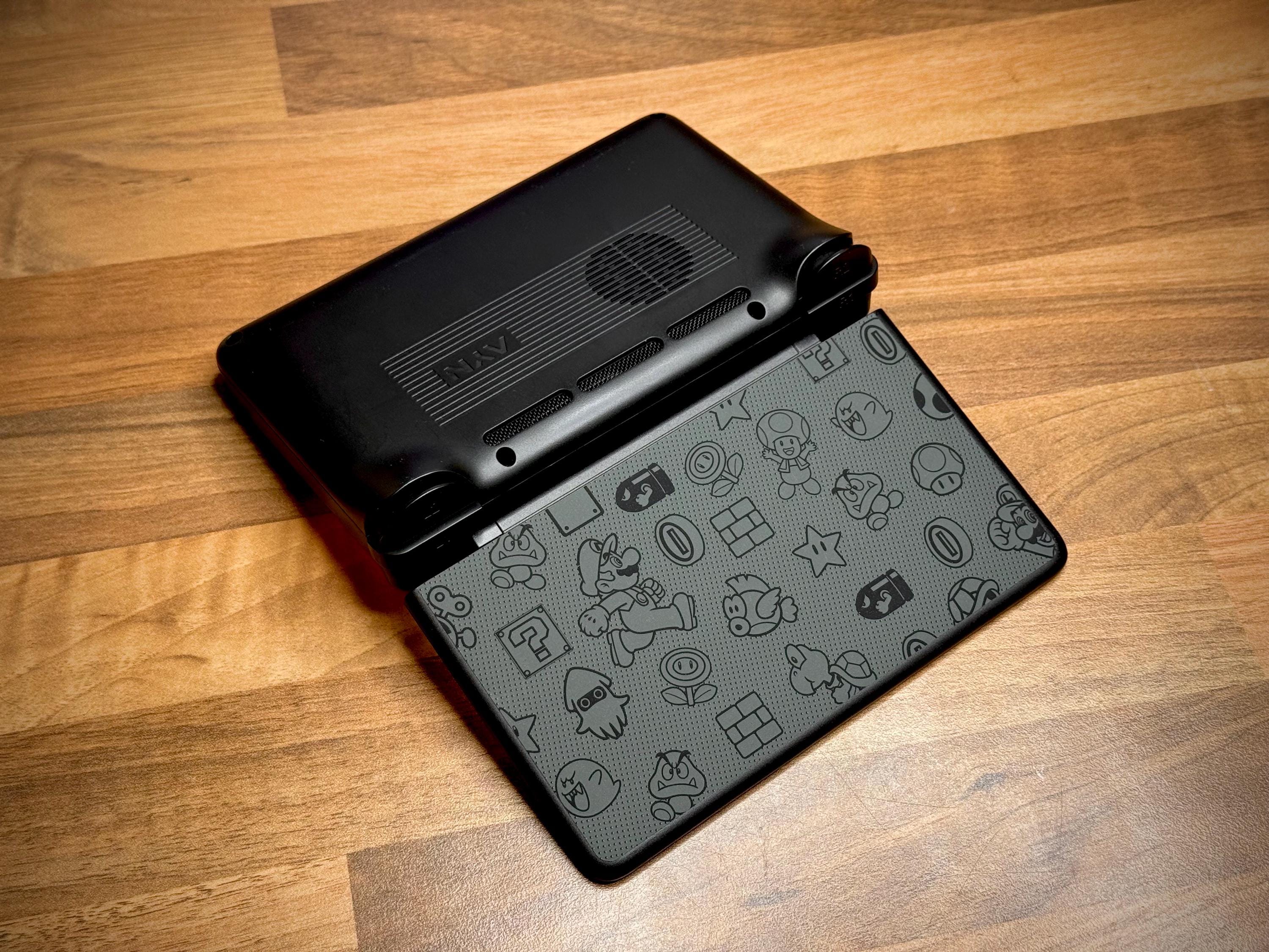 Ayn Thor Skin Black Mario Bros Soft Touch Vinyl Sticker - Etsy