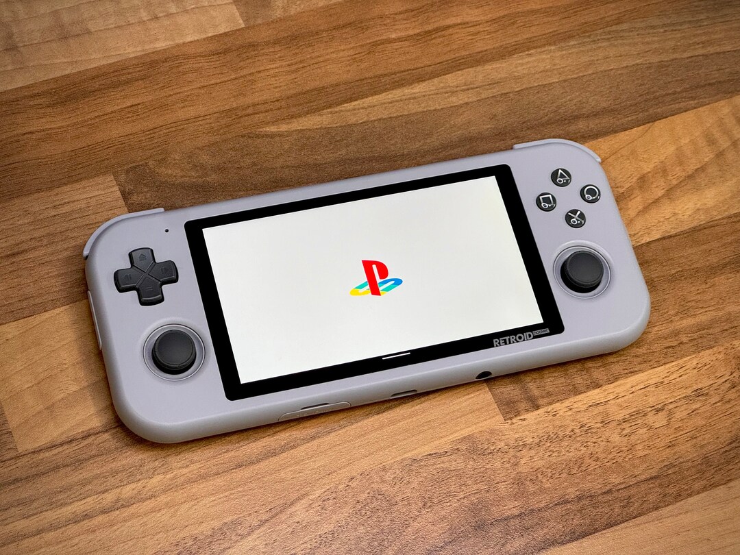 Retroid Pocket 3 Dark Grey PSX Buttons Silver Sign device Not Included ...