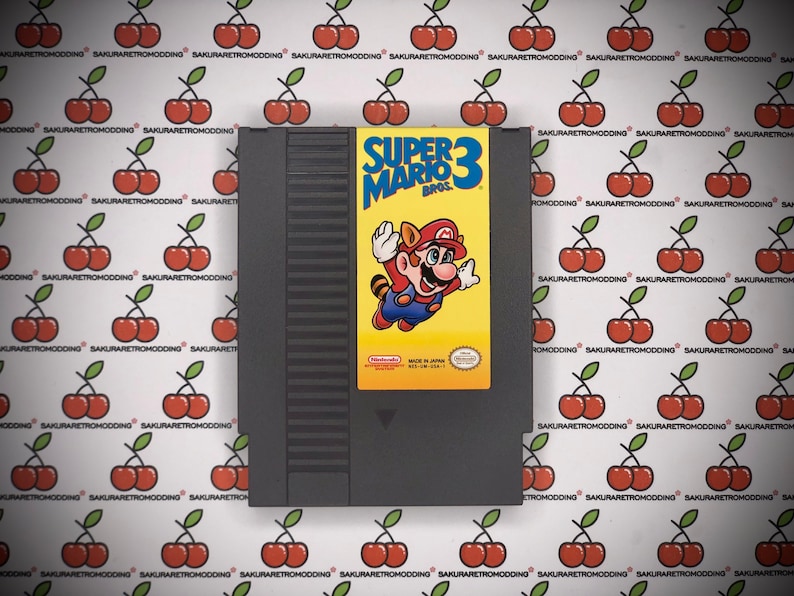 Super Mario Bros 3 Sticker for Retroflag NESPI4CASE Cartridge | Etsy