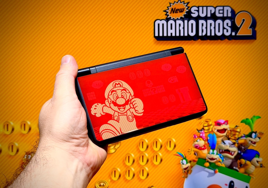 Ayn Thor New Super Mario Bros 2 Glossy Vinyl Sticker - Etsy