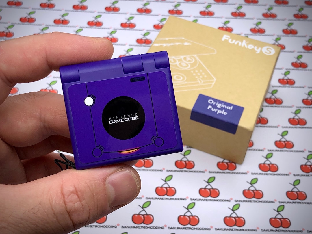 Sticker Gamecube for Funkey S "micro Retrogaming Keychain" (device Not ...