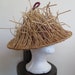 Unique Rare Woven African Straw Grass Hat - Etsy