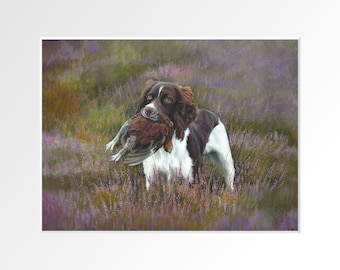 Horse Greetings Card Horse Painting Horse Gift Card Brown - Etsy