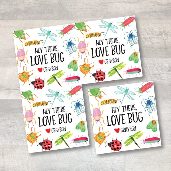 Bugs and Kisses Printable - Etsy
