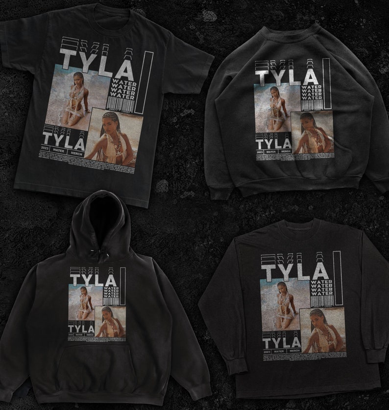 Tyla Vintage 90s T-shirt, Tyla Water Shirt, Tyla Shirt, Tyla Rap Hip ...