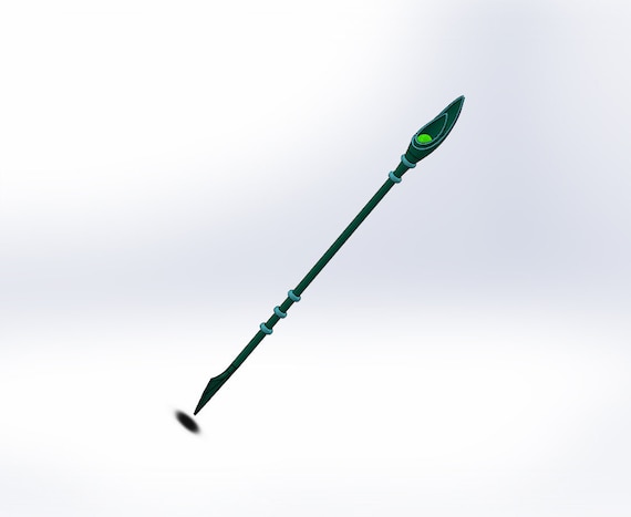 Dark Magician Staff 3D Files - Etsy