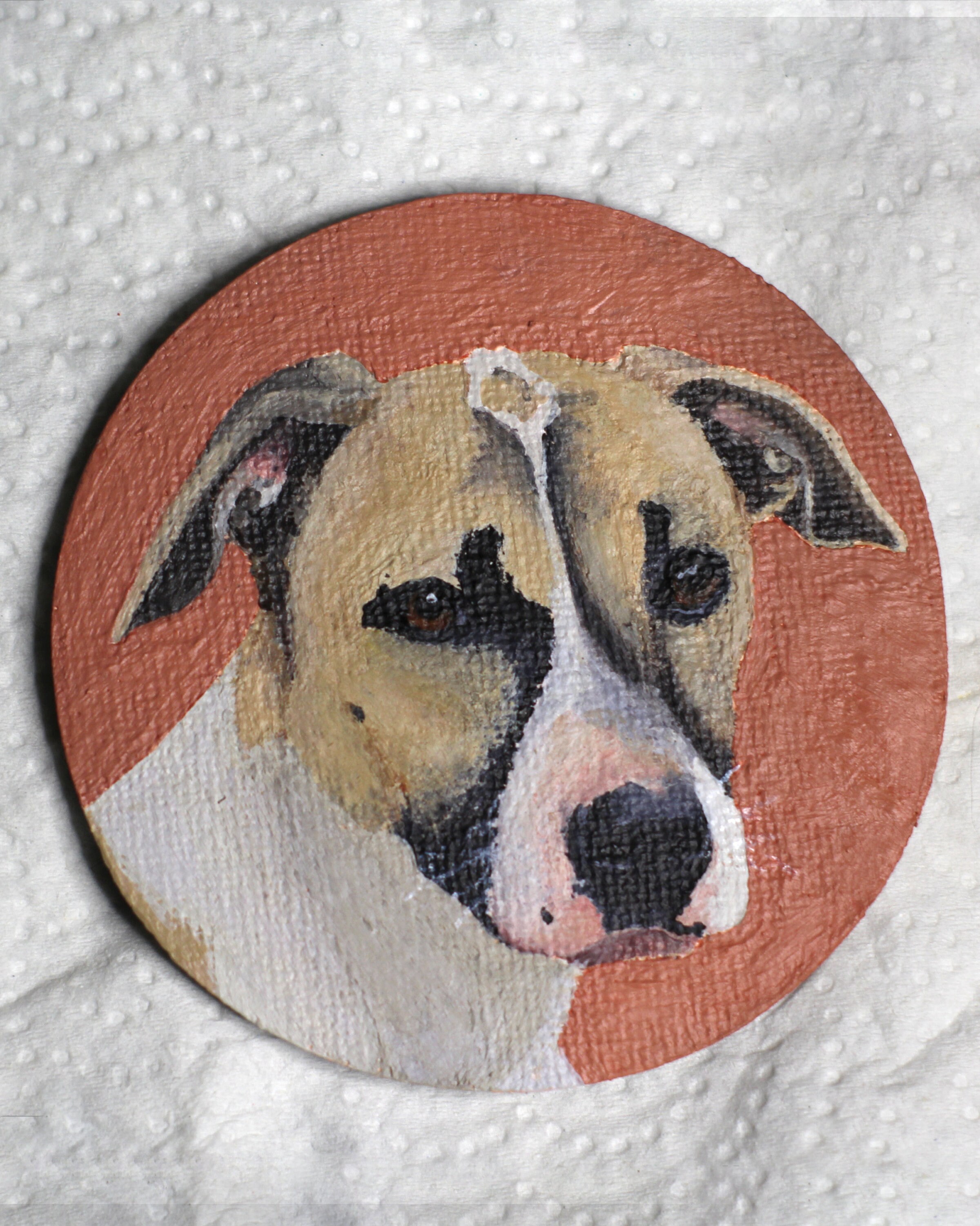 Mini Pet Portrait Magnet Painting - Etsy