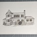 Custom Pen & Ink House Drawing - Etsy